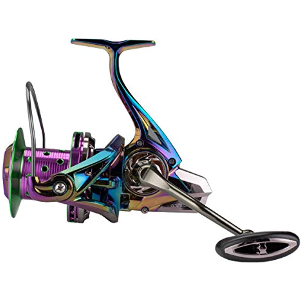 Stainless BB Metal Body Spinning Fishing Reels 60 LBS Max Drag Power ...